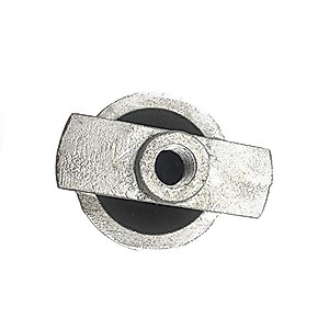 Meter Star High BTU Sand Casting Alumium Venturi Burner Inlet 1/2" BSP and Outlet 1/8" BSP Thread Without Fittings DIY Commercial Industry Burner Spare Parts