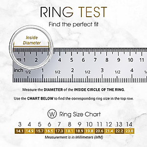 WHITESTONE JEWELRY CO. - Stone Ring Collection - Stone Wedding Ring for Women and Men - Stackable Agate Engagement Band Natural Stone Size 4-15 (Griffith - Green Agate, Size 7)