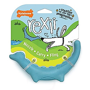 Nylabone Rexii Interactive Dog Toy for Small Dogs – Lightweight Flexible Dog Toy for Creative Play & Dog Exercise