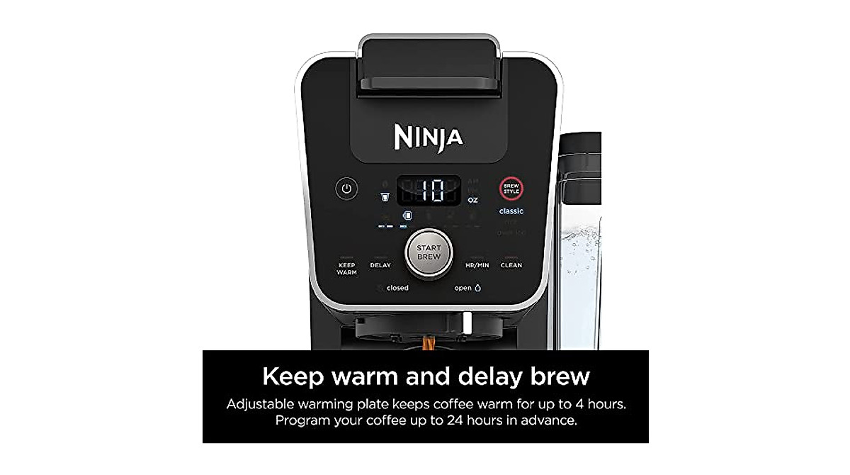 Ninja DualBrew 12-Cup & Single-Serve Coffee Maker | Renewed with 2-Year ...