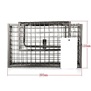 YYW Women Chain Crossbody Bags Iron Cage Metal Hollow Out Cage Evening Clutch (Black)