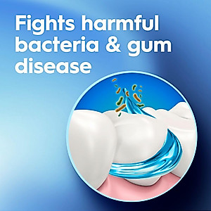 Crest Pro Health Multi-Protection Mouthwash with CPC (Cetylpyridinium Chloride), Clean Mint, 1L (33.8 fl oz)