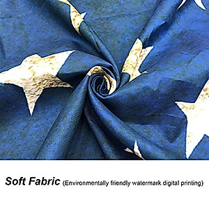 PROCIDA American Flag Wall Hanging Vintage Retro Stars and Stripes Tapestry for Dorm Bedroom Living Room College 60" L x 40" W, USA Flag