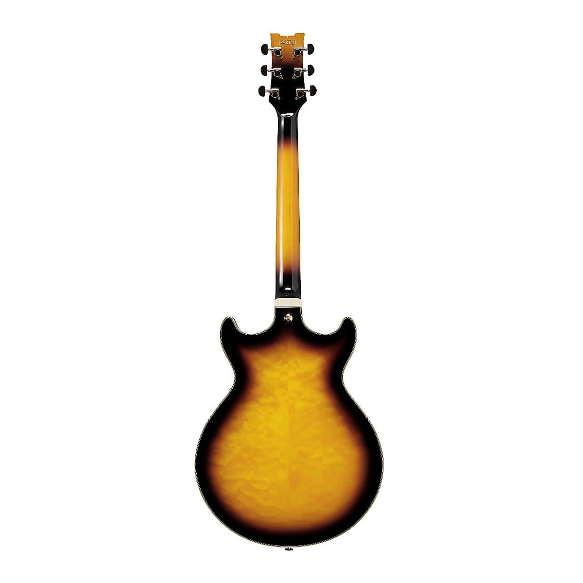 Ibanez Artcore Expressionist AM93QM - Antique Yellow Sunburst