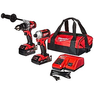 Cordless Combination Kit,2 Tools,18V DC