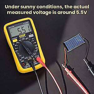 AOSHIKE 10Pcs 5V 30mA Mini Solar Panels for Solar Power Mini Solar Cells DIY Electric Toy Materials Photovoltaic Cells Solar DIY System Kits 2.08"x1.18"(5V 30mA 53mmx30mm)