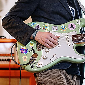 Printable Vinyl Glossy Sticker Paper for Inkjet Printer 100 Sheets White Waterproof Self-Adhesive Sheets 8.5x11 Inches