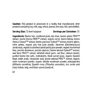 Standard Process Canine Immune 110 grams