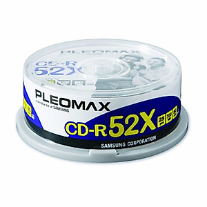 Samsung Pleomax 52X CD-R 80min 25 Disc Spindle