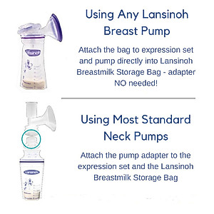 Lansinoh Breastmilk Storage Bags, 25 Count