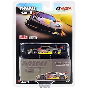 Truescale Miniatures Chevy Corvette C8.R #4 IMSA 24H of Daytona (2020) Limited Edition to 3600 Pieces Worldwide 1/64 Diecast Model Car by True Scale Miniatures MGT00254