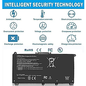 L11119-855 HT03XL Battery for HP Pavilion 15-CS 15-DA 15-DB 15-DW 17-CA 14-CE 14-CF 14-DF 15-DA0012DX 15-DA0014DX L11421-542 L11421-2C2 HT03041XL HTO3XL Laptop Replacement HSTNN-UB7J HSTNN-LB8M