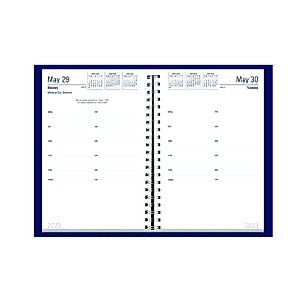 House of Doolittle 2023 Daily Appointment Calendar Planner, Academic, 5 1/4 x 8 1/2 Inches, July - June, Blue (HOD288507-23)