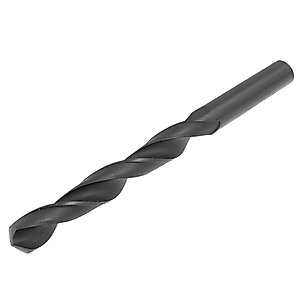 uxcell® Metal Marble Drilling High Speed Steel 11mm Dia.Spiral Drill Bit Black