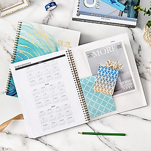 2024-2028 Monthly Planner - 4 Year Monthly Planner, Jul 2024 - Jun 2028, 48 Monthly Planner/Calendar, 9" x 11", Monthly Calendar 2024-2028, Monthly Tabs, Double-Side Pocket, Holidays
