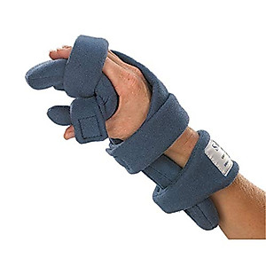 Stroke Hand Brace: SoftPro Functional Resting Hand Splint, Left, Medium