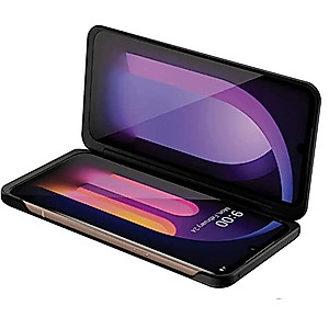 UrbanX Dual Screen Case for LG V60 ThinQ 5G - Black (LM-V605N) Bundled with Cover Case (Without Charging Adapter)