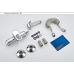 MINJING Bidet Faucets Bathroom Tap Bidet Toilet Sprayer Bidet Washer Mixer Shower Bidet Double Switch Hot and Cold Water