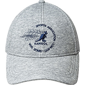 Kangol Club Baseball Cap - Light Grey Heather/1SFM Light Grey Heather, One Size