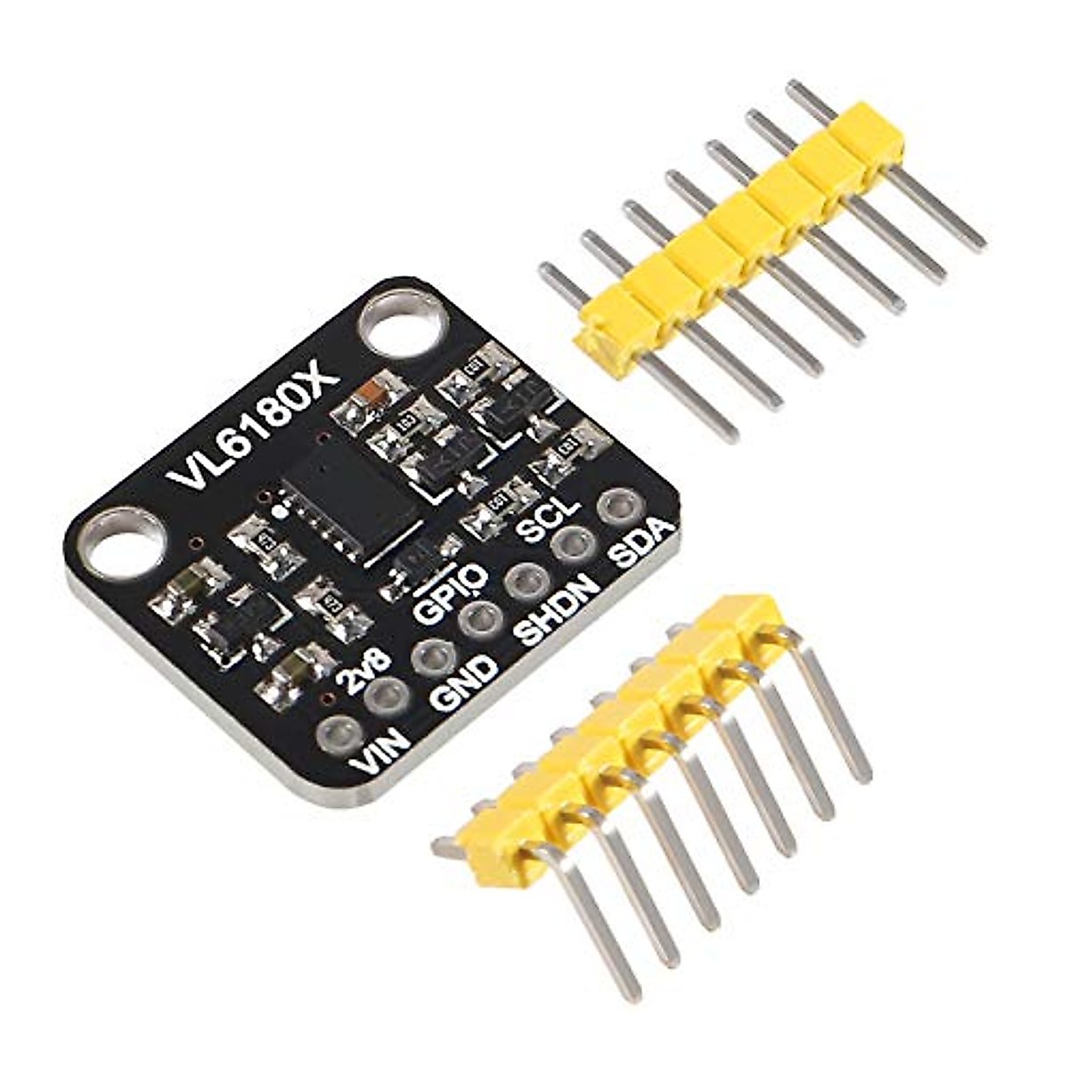 ACEIRMC VL6180 VL6180X Range Finder Optical Ranging Light Sensor Module Gesture Recognition Sensor I2C Interface 3.3V 5V Emitter Ambient Light Sensor for Arduino I2C (4)