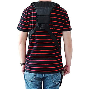 Hanperal Black Comfort Strap Double Shoulder,Trimmer Shoulder Strap for Brushcutters/Trimmers/Strimmer Harness, Garden Brush Cutter Lawn Mower Nylon Belt