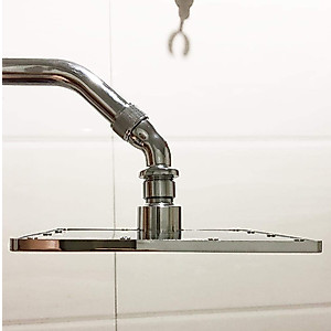 MissMin Elbow Adapter for Shower Head Brushed Nickel