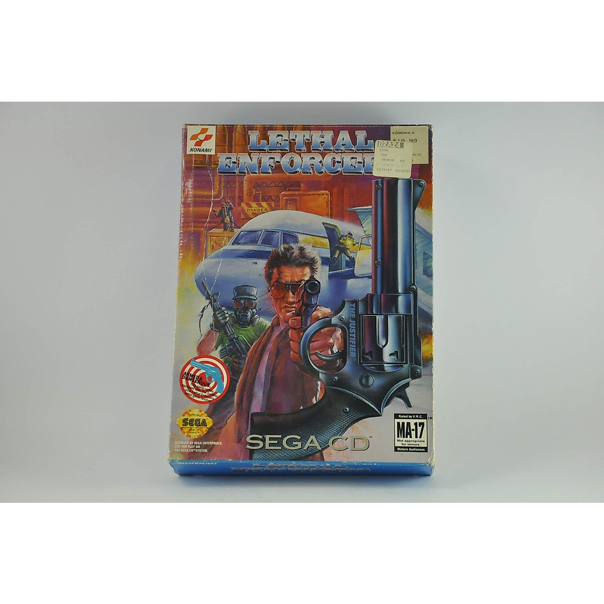 Lethal Enforcers (Sega CD) (Pre-Played - Game Only)