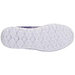 Propet Women's TravelActiv Knit Walking Shoe, Purple/Pink, 6 2E US