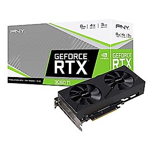 PNY GeForce RTX™ 3060 Ti 8GB GDDR6X Verto Dual Fan Graphics Card