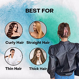 The Xpressory Large Hair Claw Clips For Thick Hair - 6 Pack Big Non Slip, Easy to Use, Stylish, Matte Hair Clips For Women's Thick, Thin, Curly, Long & Neutral Hairs