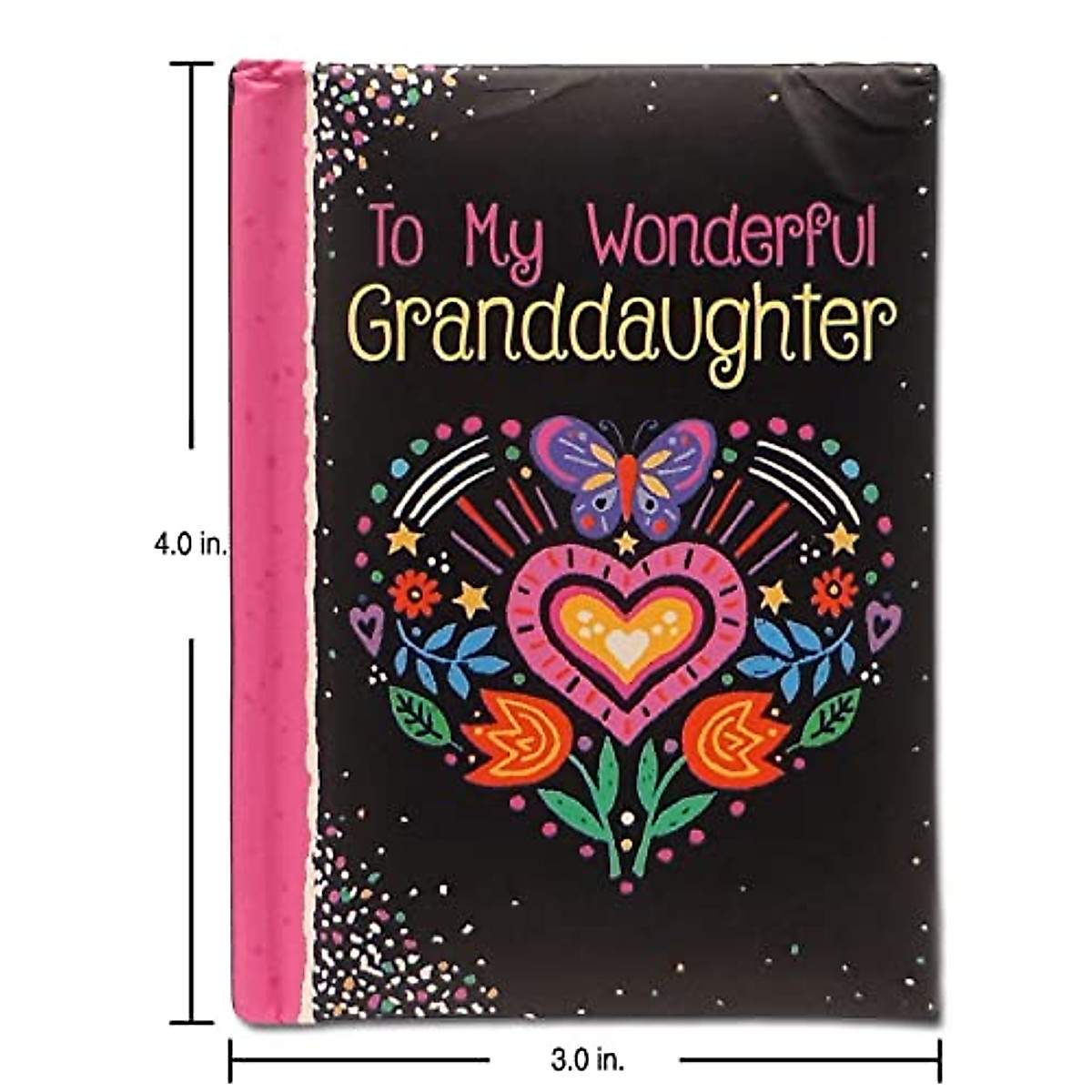 Blue Mountain Arts Mini Book (To My Wonderful Granddaughter)—Birthday, Holiday, Graduation, or Just Because Gift from a Very Proud Grandparent, 4 x 3 Inches