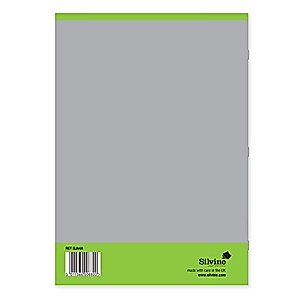 Silvine A4 Book Keeping Analysis, 32 Pages Printed 'Analysis' 7 Columns - Ref SJA4A