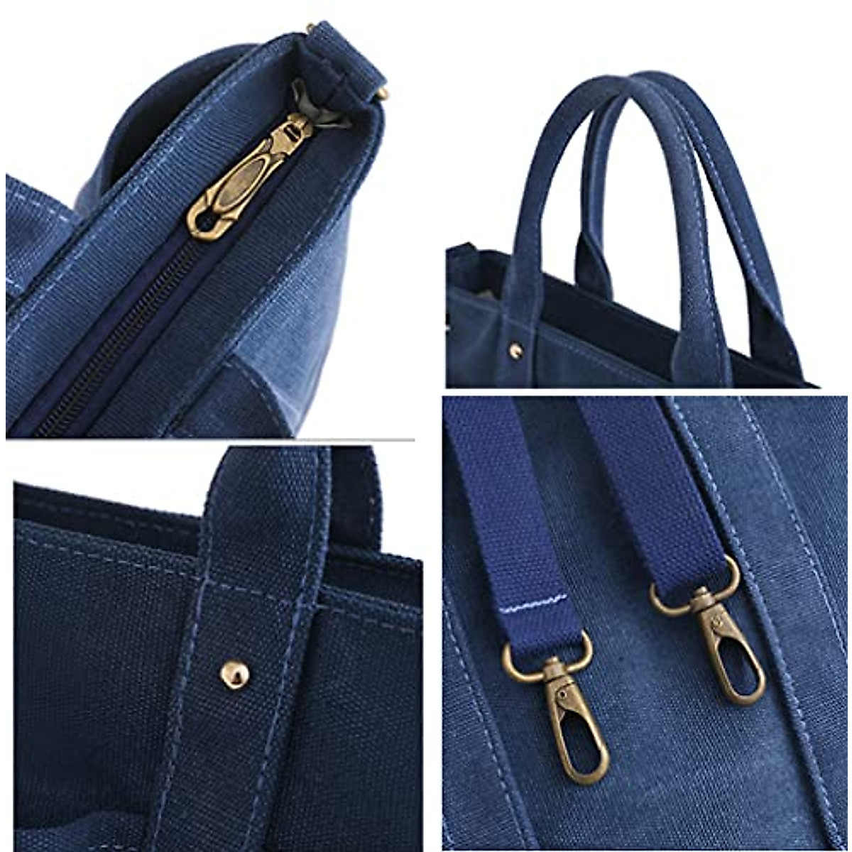 Tote Bag Women Cute Hobo Bag Satchel Bag Shoulder Bag Crossbody Bags Multiple Pockets Canvas Tote Handbag 2023