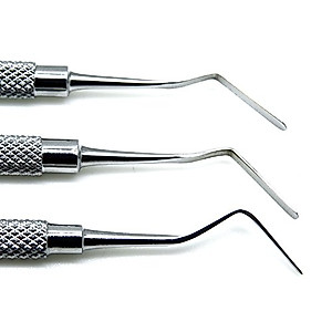 3 Pcs Superior Dental Heidemann Spatulas Composite Plastic Filling Restorative Instrument