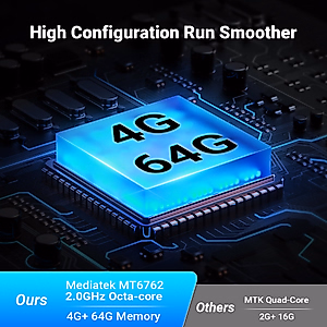 Tera Android 11 Barcode Scanner PDA: HS7 Scan Engine 26 Keys IP67 Rugged 4+64GB 5100 mAh Battery QC 3.0 Fast Charge 4” Touch Screen Mobile Terminal for Warehouse Inventory Scanner P400