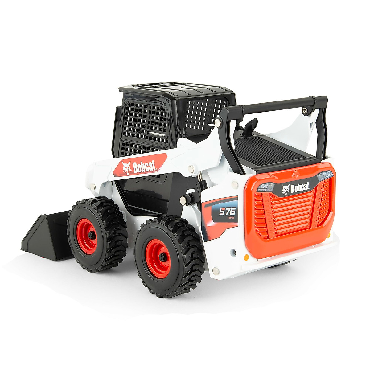 ERTL Bobcat S76 Skid Steer Loader - 1:16 Scale - Includes Functional Loader - Collectible Die-Cast Metal Construction Toys for Kids and Collectors - Toy Construction Vehicles - Ages 8 Years and Up