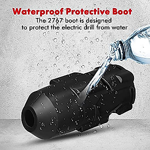 Impact Protective Boot, Electric Tools 49-16-2767 High Torque Impact Wrench Boot, 2767 Boot Compatible for Milwaukee M18 FUEL 1/2 & Milwaukee Protective Boot 2767-20 & 2863-20