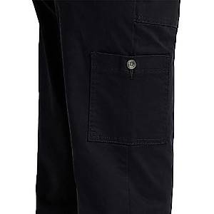 Lee Women's Ultra Lux Comfort with Flex-to-Go Utility Pant, Unionall Black