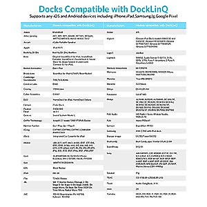 DockLinQ Pro Bluetooth 5.0 Adapter Receiver for Bose Sounddock and 30 pin iPod iPhone Music Docking Station(Not for Cars)