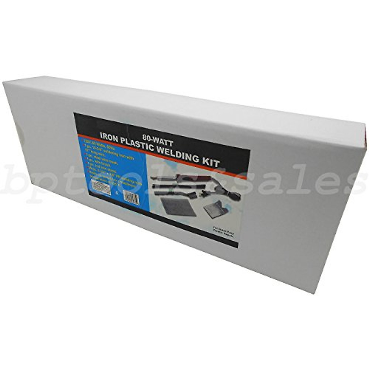 80 Watt Iron PLASTIC WELDING KIT TPO TEO PP Rod Mesh Auto Car Welder Repair Kit