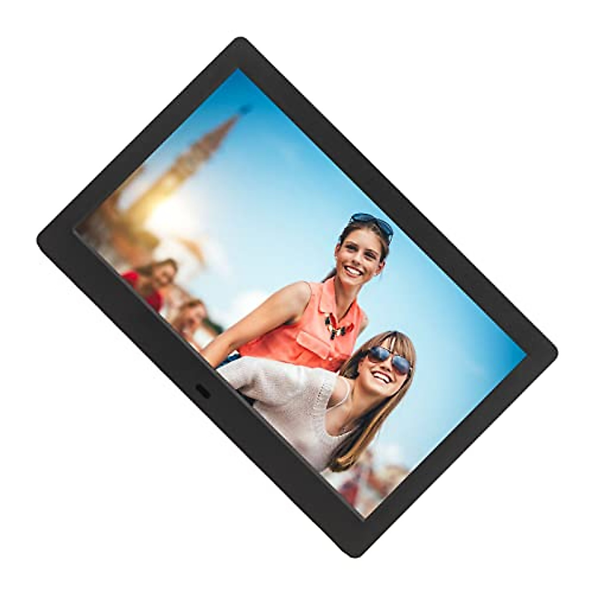 Digital Photo Frame, Auto on Off Timer 10in LCD Screen Electronic Photo Album for Home (US Plug)