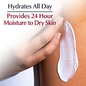 Eucerin Daily Hydration Broad Spectrum SPF 30 Sunscreen Body Cream for Dry Skin, Fragrance Free Sunscreen Moisturizer, 8 Oz Tube