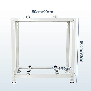 FANOYA Mini Split Stand, Double Levels Ground Stand, for Mini Split Air Conditioners Heat Pump System, Heavy Duty Condenser Stand, Ductless Mini Split Bracket