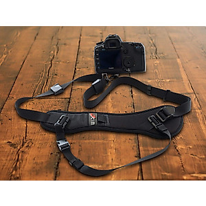 Ocim Camera Strap,Camera Sling Strap with Safety Tether, Adjustable and Comfortable Neck/Shoulder Belt for DSLR/SLR Camera (Compatible With Nikon, Canon, Sony) Universal Belt Women/Men