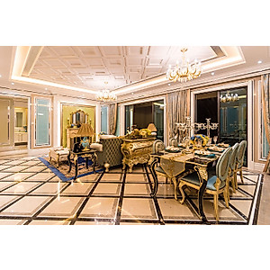 Lamsky E14 Dimmable LED Bulb,110V 600Lumens 60W Equivalent Warm White 3000K,E14 European Base Candelabra LED Bulbs,Clear Glass Torpedo Shape(10-Pack)