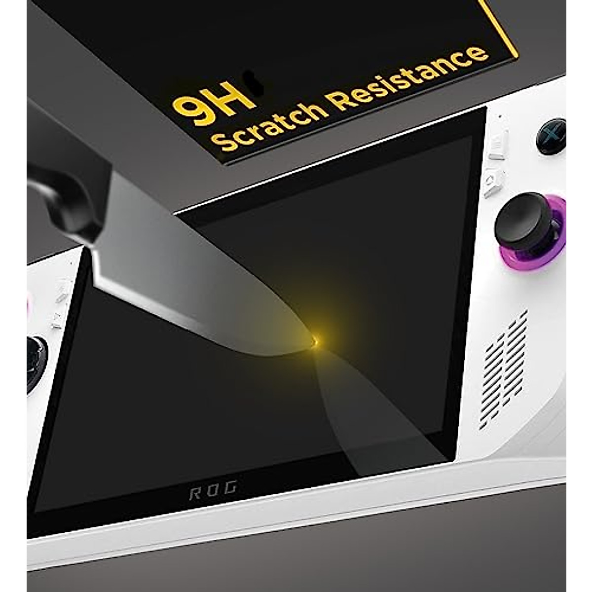 magglass Anti-Glare Matte Screen Protector for ASUS ROG Ally - Fingerprint Resistant Tempered Glass Display Guard (7" inch)