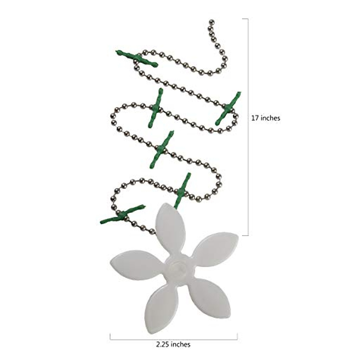 DrainWig Shower Drain Hair Catcher, Disposable Drain Protector, Flower, 2 Pack