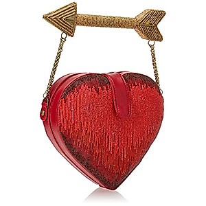 Mary Frances Fall in Love Top Handle Handbag, Red