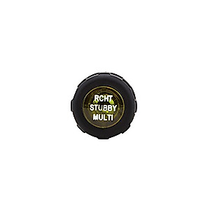 Klein Tools 32594 Multi-Bit Screwdriver / Nut Driver, 6-in-1 Stubby Tool with Phillips, Slotted and Square Bits and 2 Nut Driver Sizes