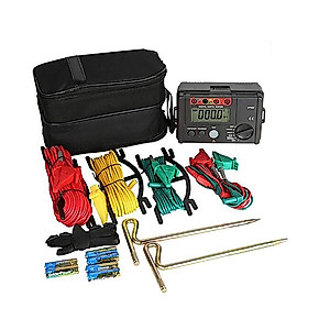 ATO Digital Ground Resistance Tester, 0-2000Ω/4000Ω Digital Earth Resistance Meter